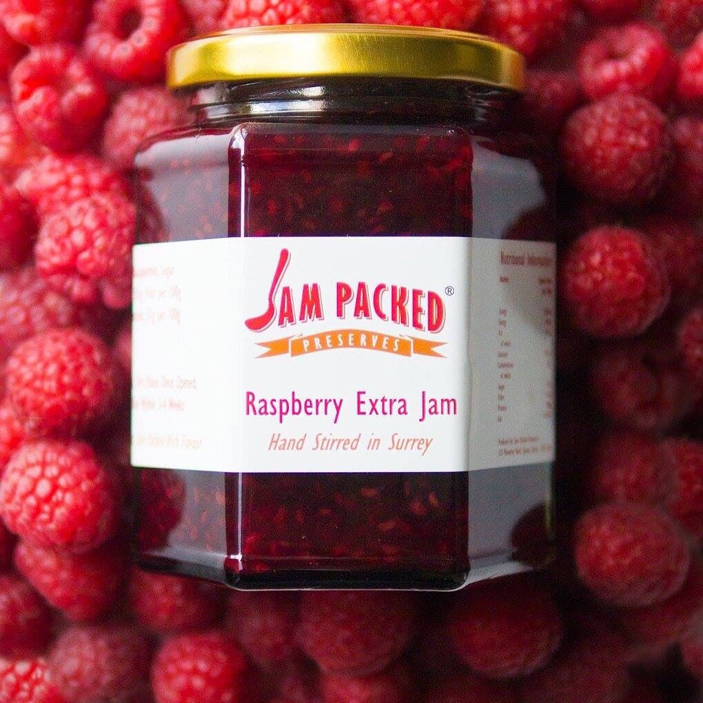 Raspberry Extra Jam 290g - Multi-award Winning, Home Made Preserve ...