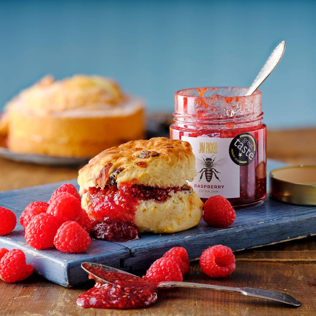 Raspberry Extra Jam 290g - Multi-award Winning, Home Made Preserve ...