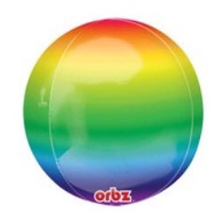 16" Round Foil Balloon, Party Balloons, Party Decor, Orbz Balloons - Etsy
