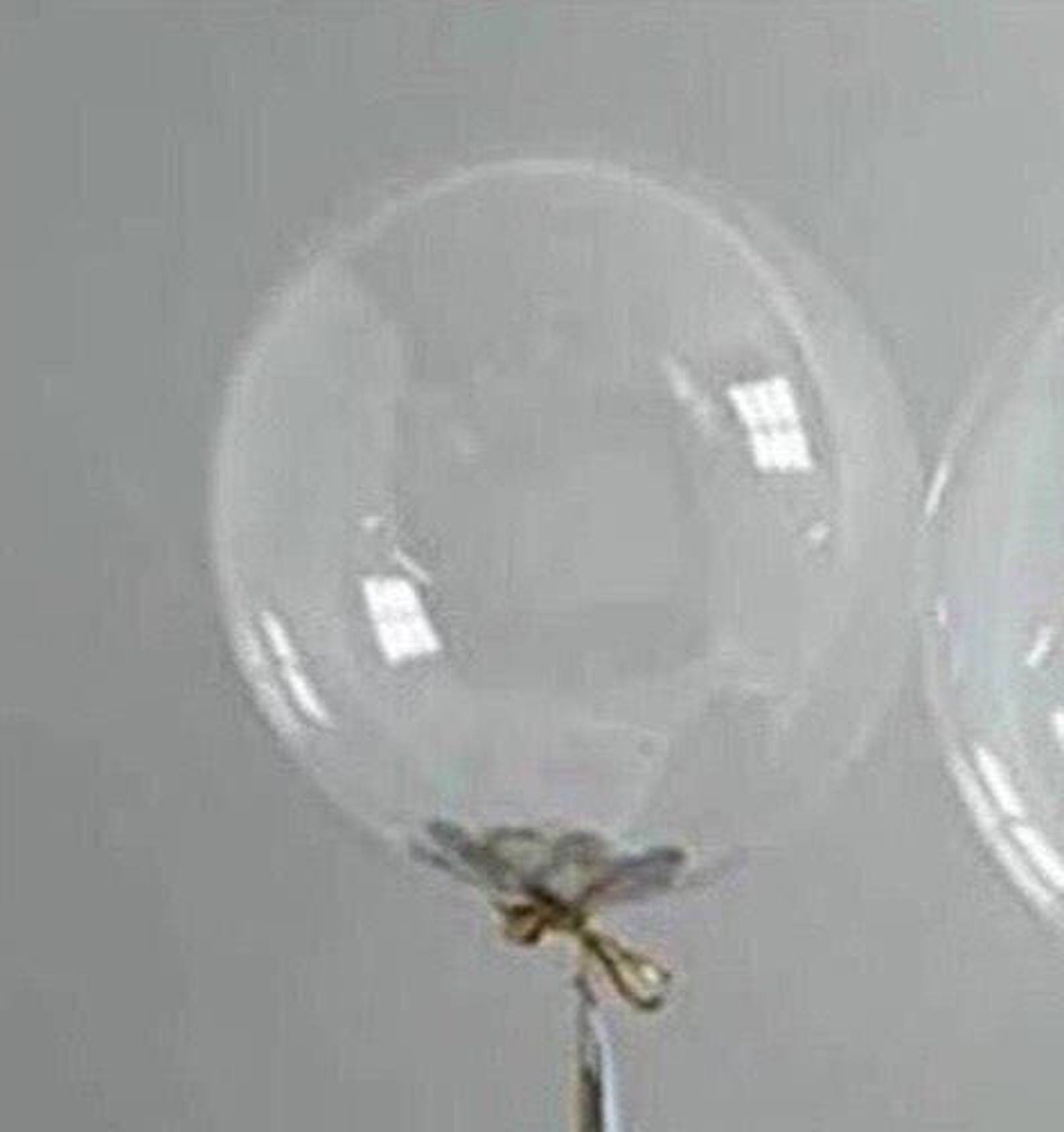 10" Ultra Clear Round Balloons Only. 3 Pack. No Tassels or Decorations ...