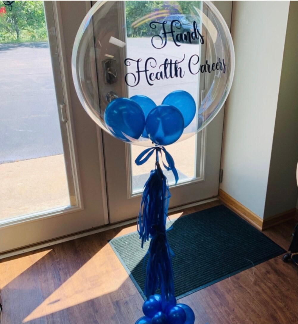 DIY 24, 30, 36 Inch Personalized Clear Balloon, Custom Clear Balloon ...