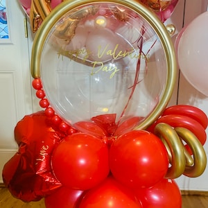 DIY 24, 30, 36 Inch Personalized Clear Balloon, Custom Clear Balloon ...