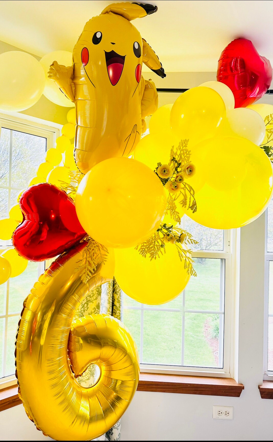 DIY Kit Pikachu Balloon Kit, Pikachu Birthday Balloons, Balloons ...