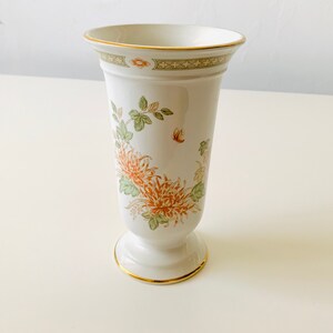 St. Michael Porcelain Vase 'chrysanthemum' Made in - Etsy