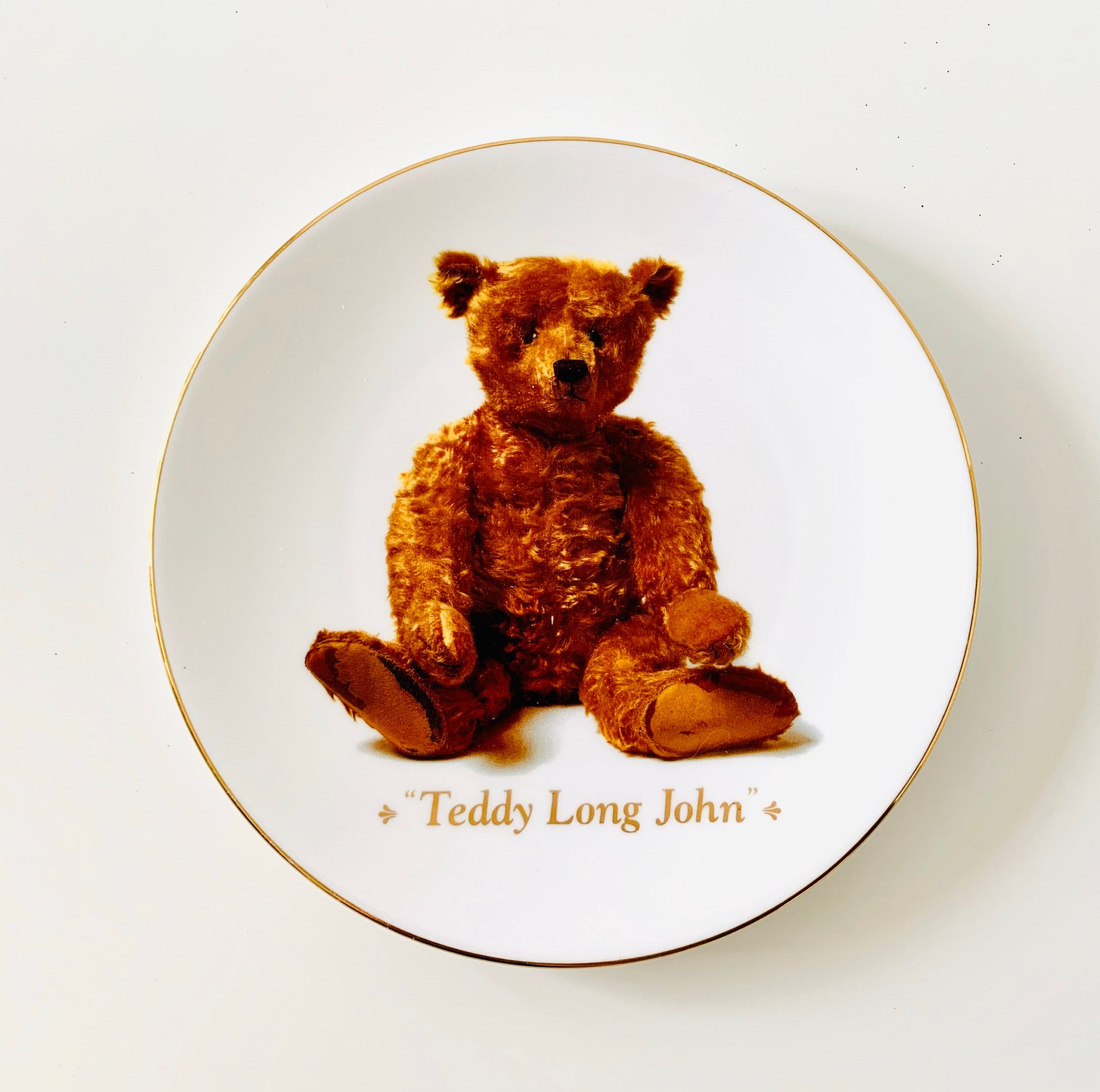 Teddy Bear Collectors Porcelain Plate 'Teddy Long | Etsy