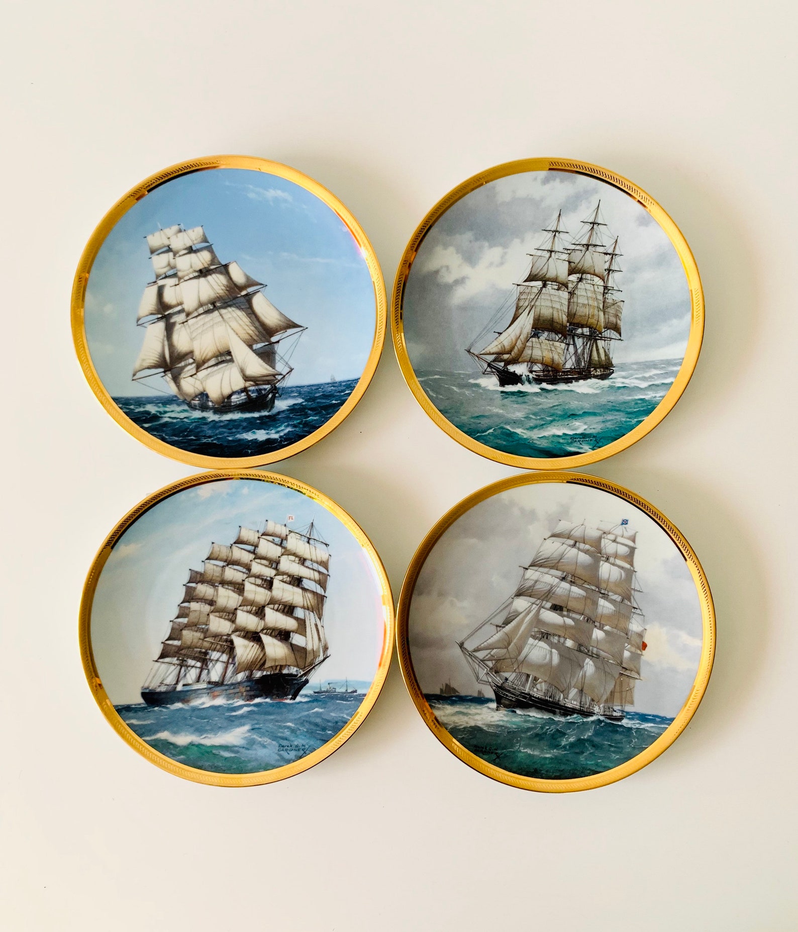Collectible Marine Plate Sovereign Of The Seas by The Great | Etsy