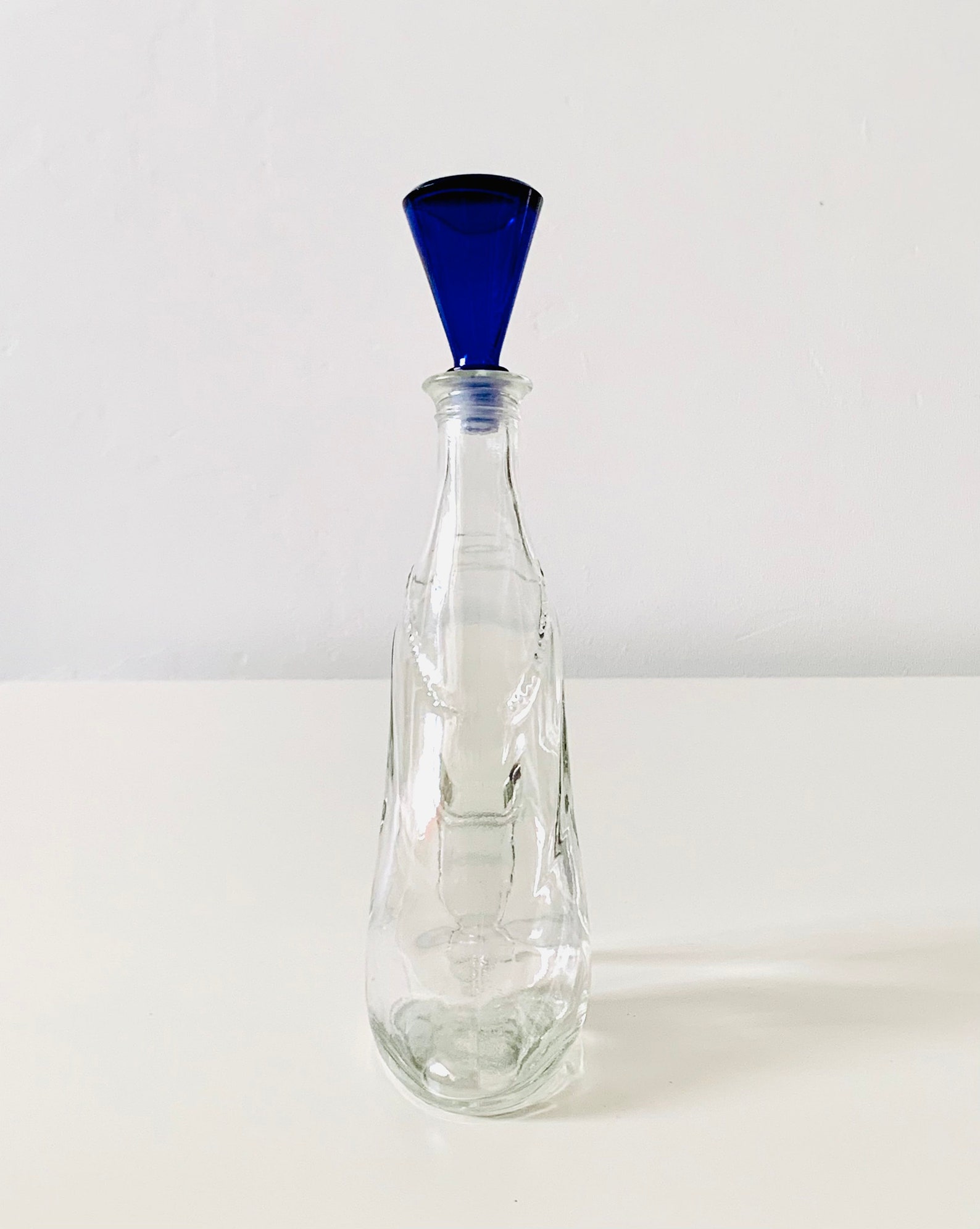 Vintage DEPOSE KEFLA Clear Glass Lady Shoe Shaped 350ml - Etsy