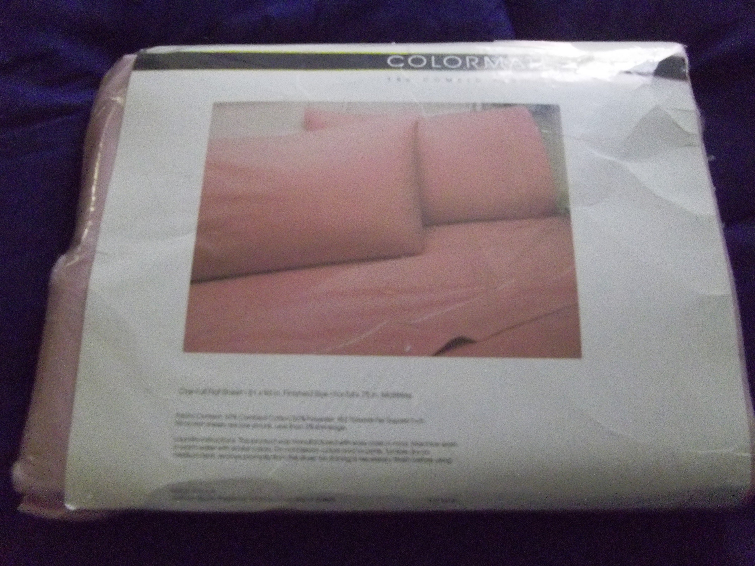 Vintage Colormate Full Flat Sheet, Mauve Pink, Sears Brand - Etsy