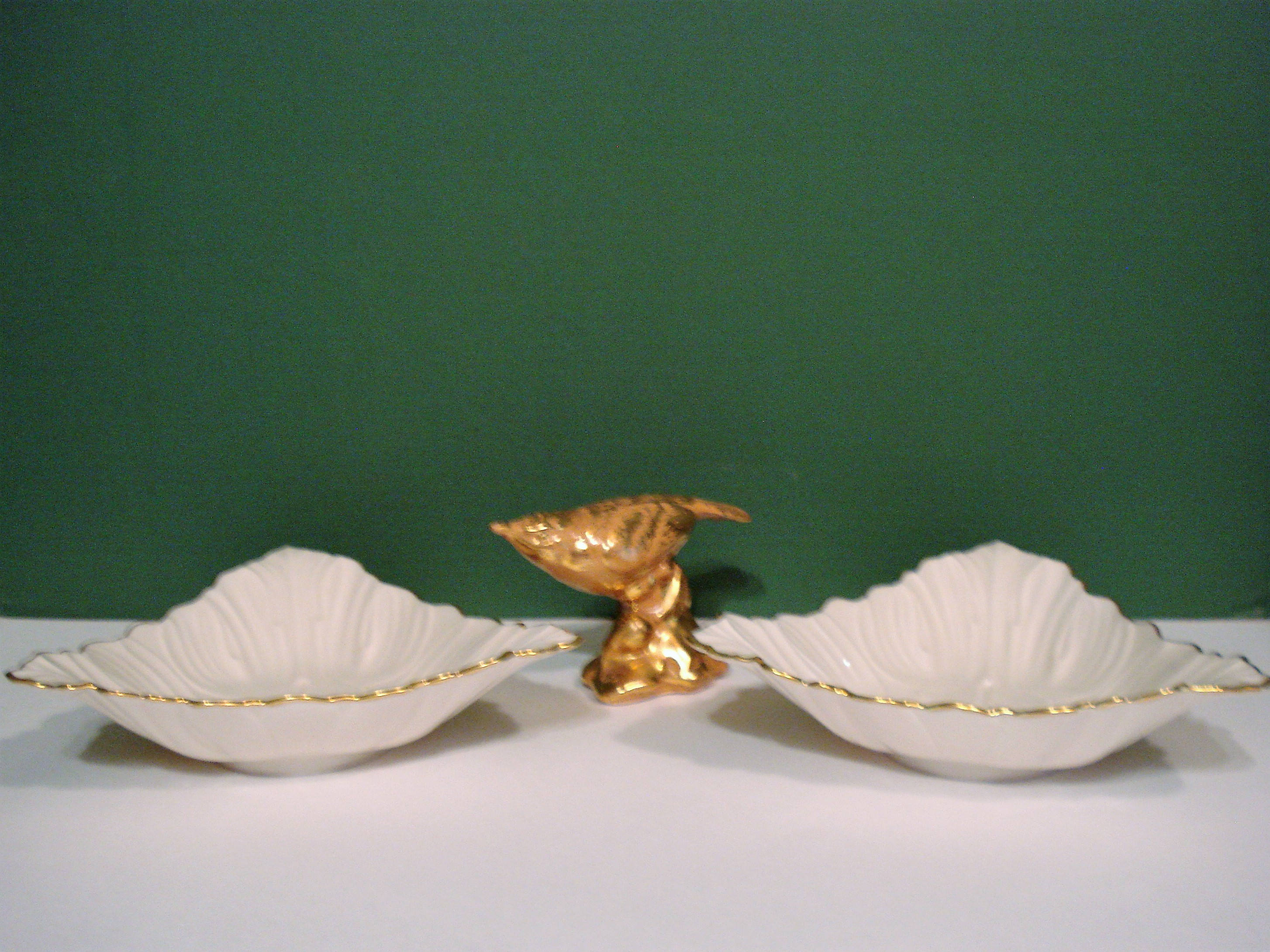 SALE Two Triangular Trays Triad Collection by Lenox and One Terra Cotta ...