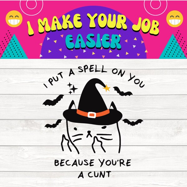 I Put a Spell on You - Etsy