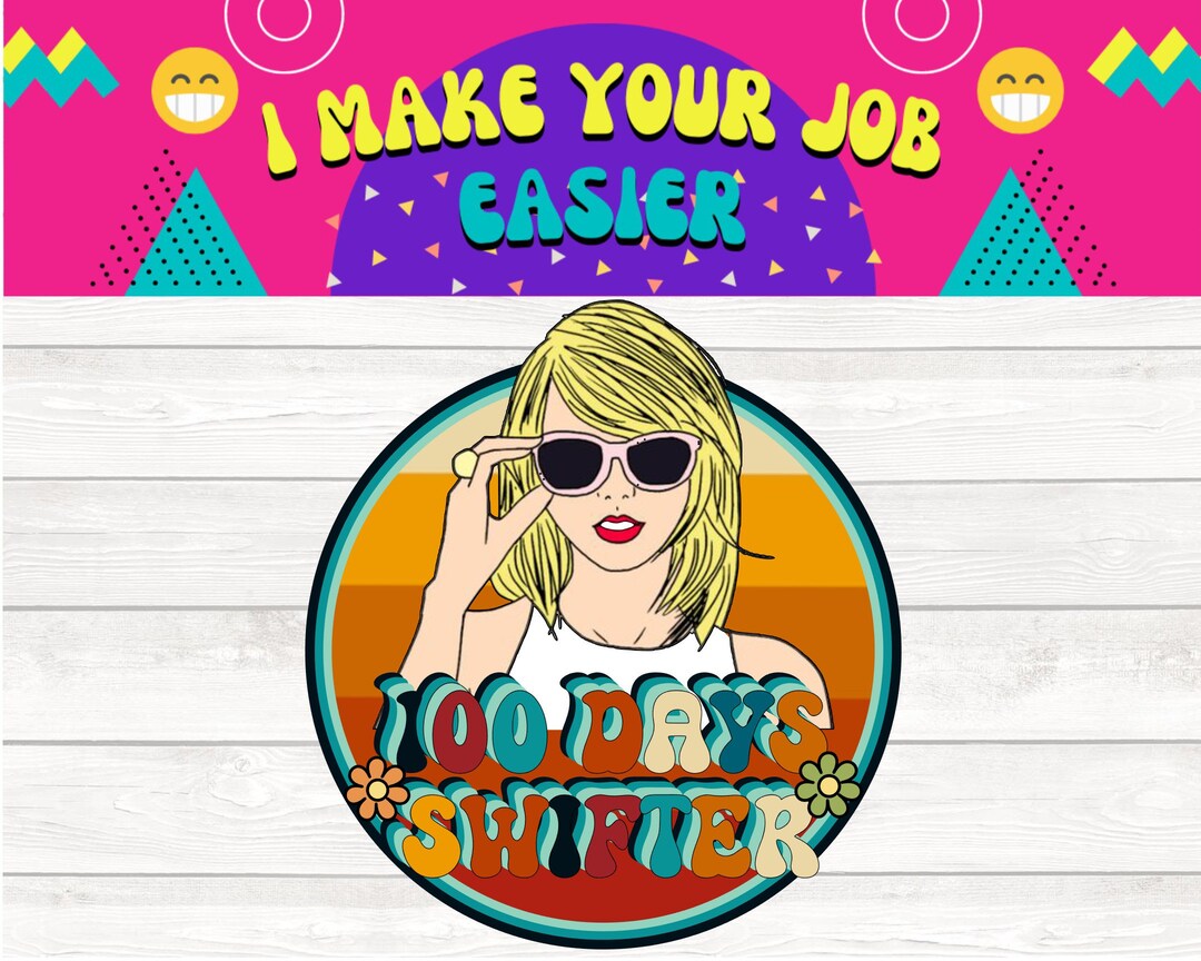 100 Days Swifter PNG - Etsy