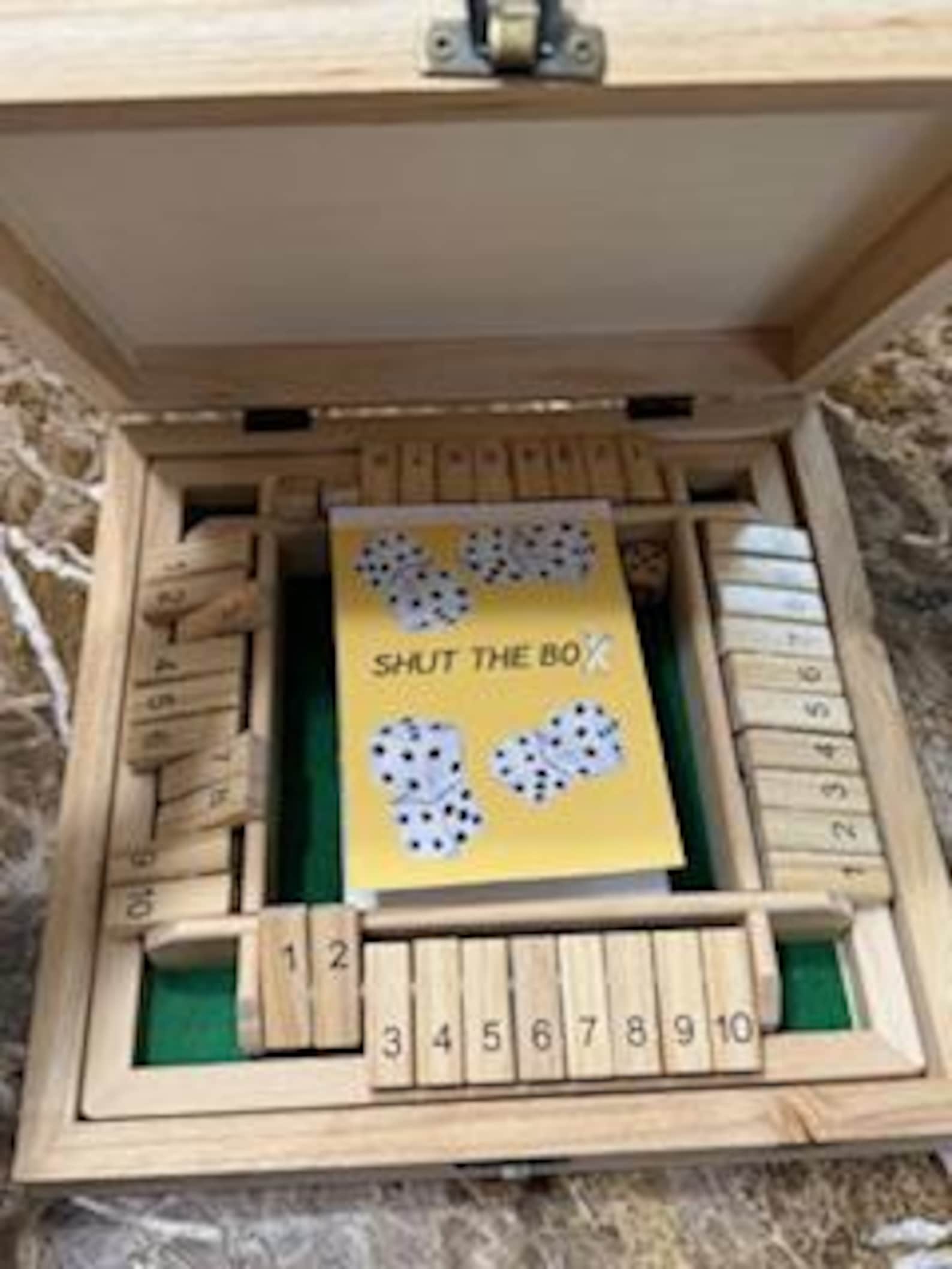 Storage Case for Shut the Box Game - Etsy