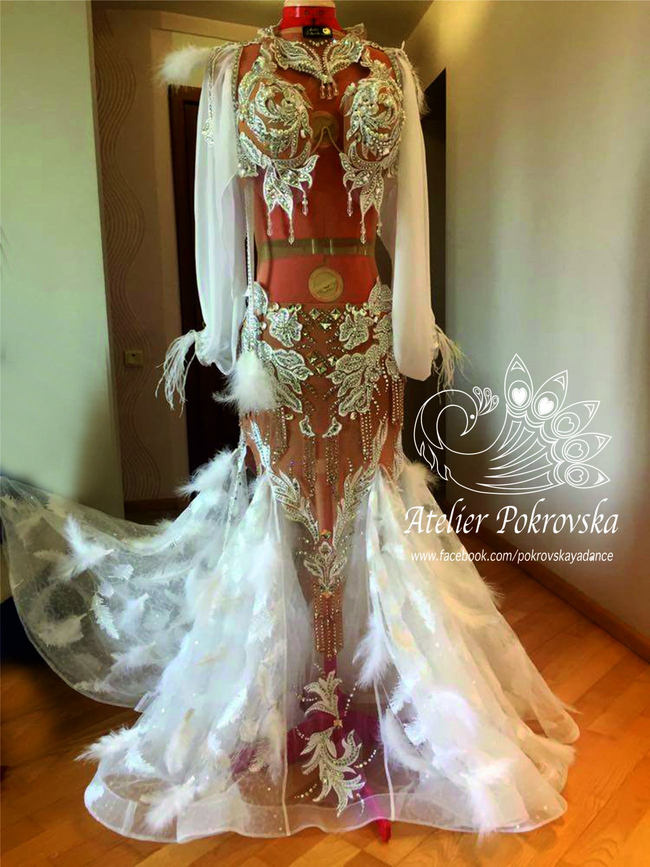 Angel Wings Luxury Bellydance, Oriental Dance, Festival Costume - Etsy