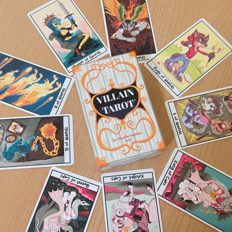 Villain Tarot - Etsy