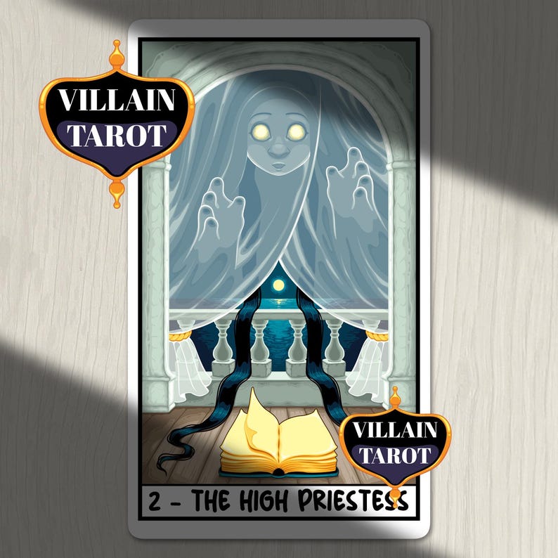 Villain Tarot - Etsy