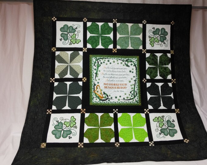 My Irish Blessing Lap Quilt - Etsy