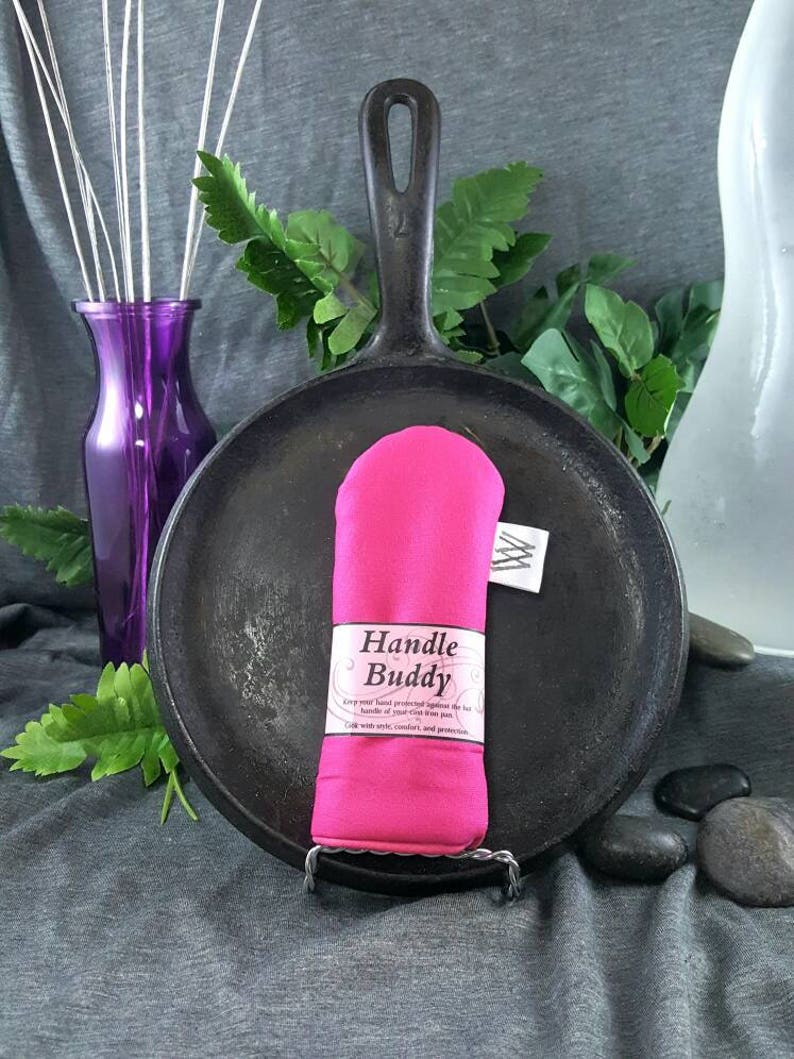 Handle Buddy - Cast Iron Cookware Handle Cover - Etsy