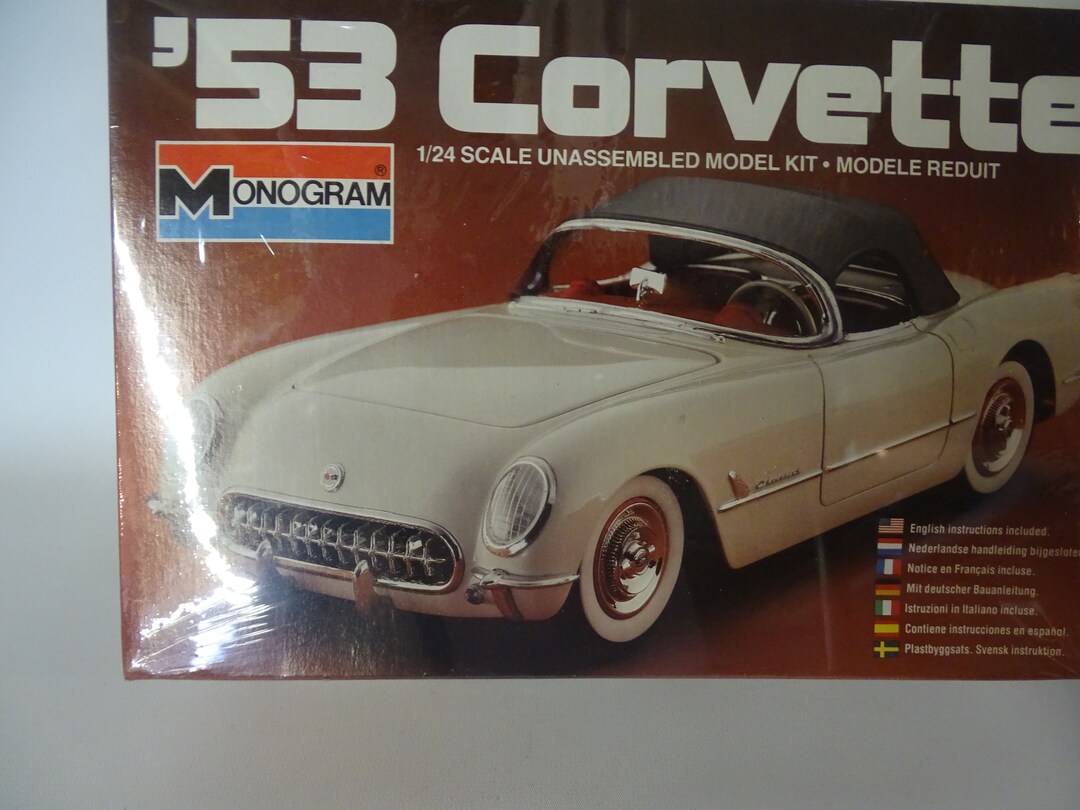 53 Corvette // Monogram - Etsy