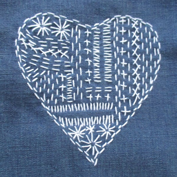 Sashiko Patch - Etsy