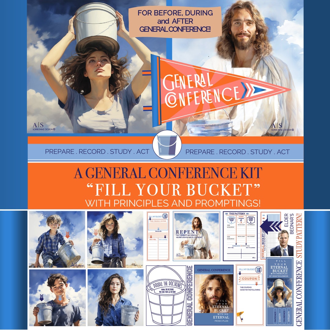 LDS Printable General Conference for Families, Youth, Teens and Adults ...