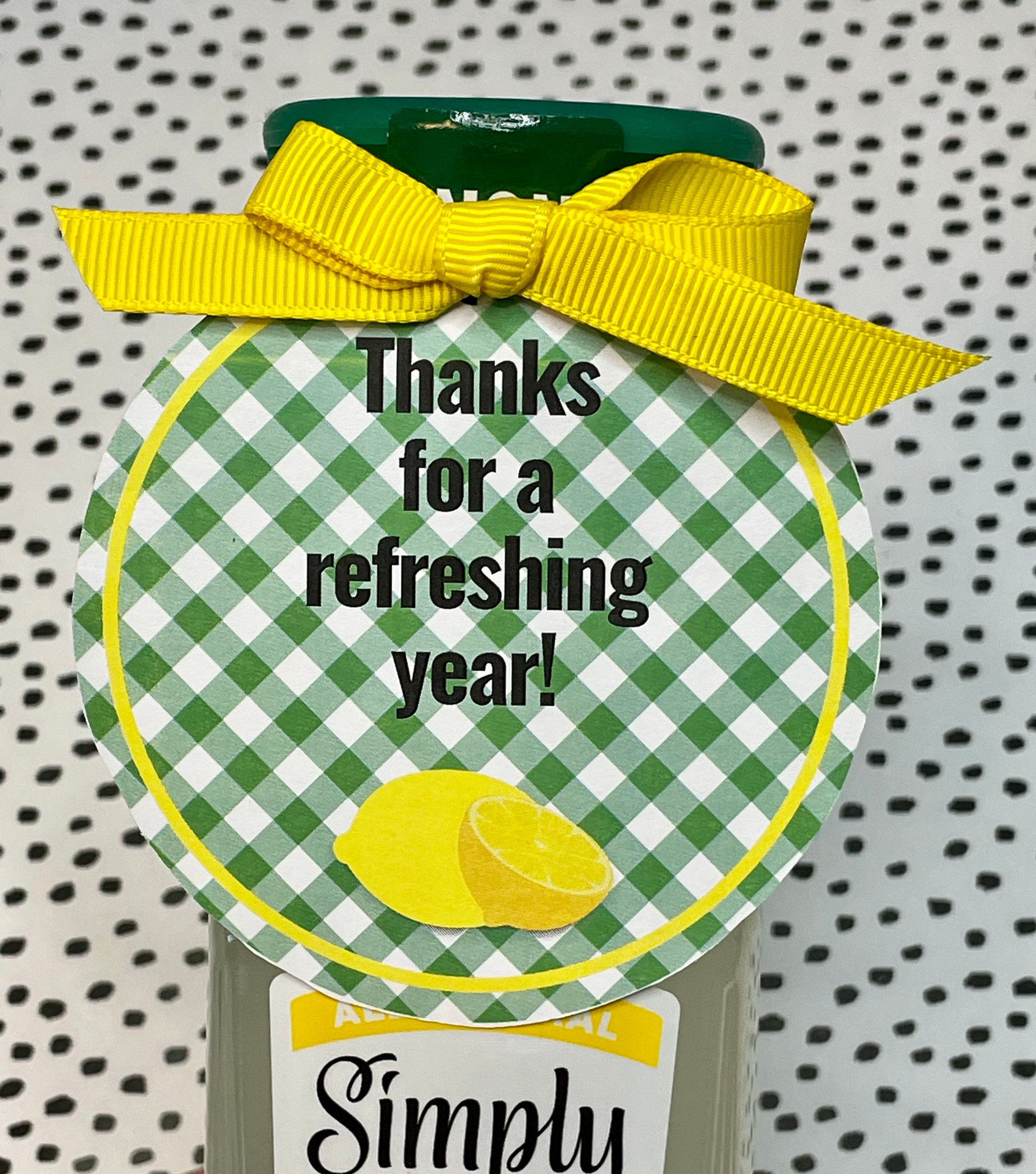 Lemonade Themed Teacher Appreciation Printable Tag Set: Printable ...