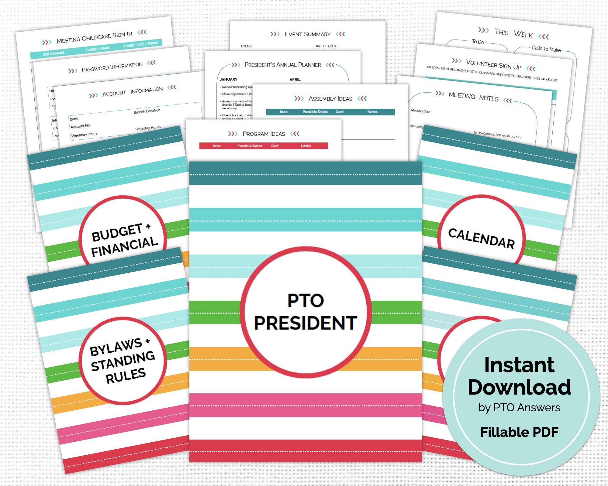 Mini Success Kit for PTA PTO Presidents Treasurers - Etsy