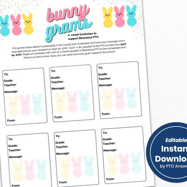 Spring Candy Gram - Etsy