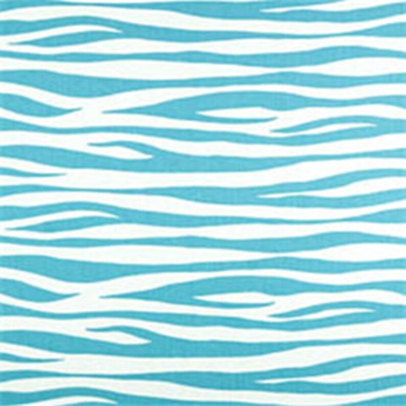 54” Teal Zebra Print Runner - Narrow Animal Print Dresser Scarf -zebra ...