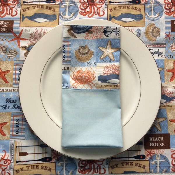 Beach Themed Napkins - Etsy
