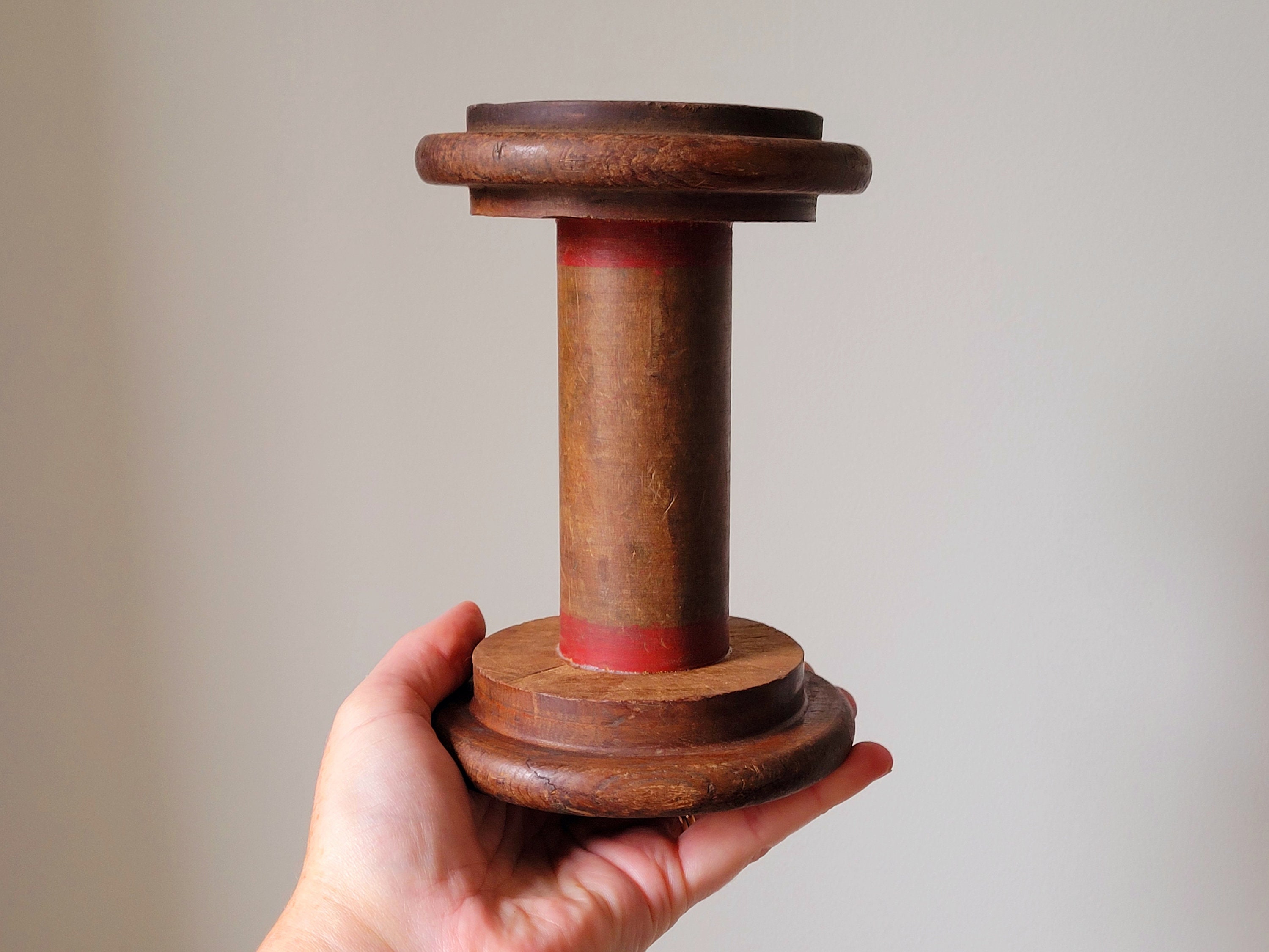 Rustic Large Wooden Spool | Etsy