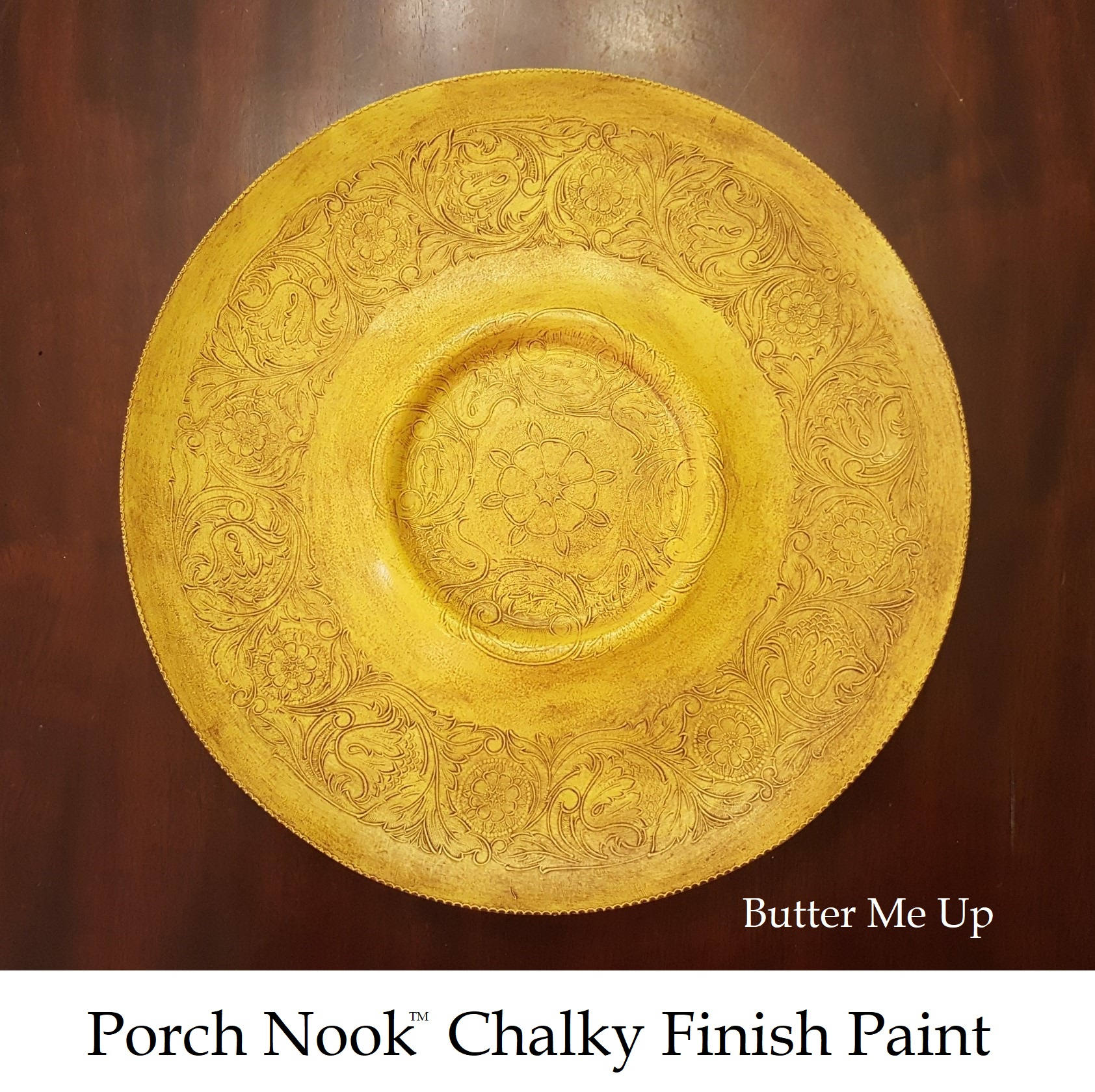 Chalky Finish Paint, "butter Me Up" by Porch Nook, 16 Fl. Oz. or 32 Fl ...