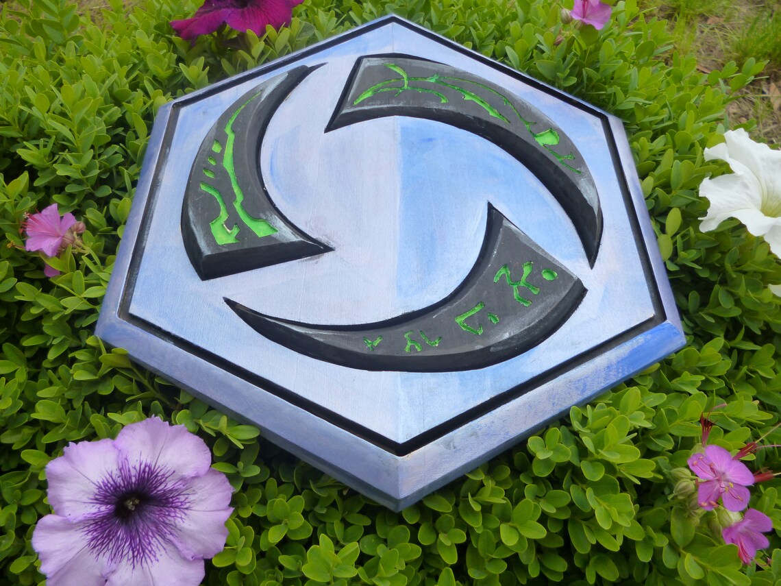 Genji From Overwatch Coming to the Nexus. A Woodcarved Logo | Etsy