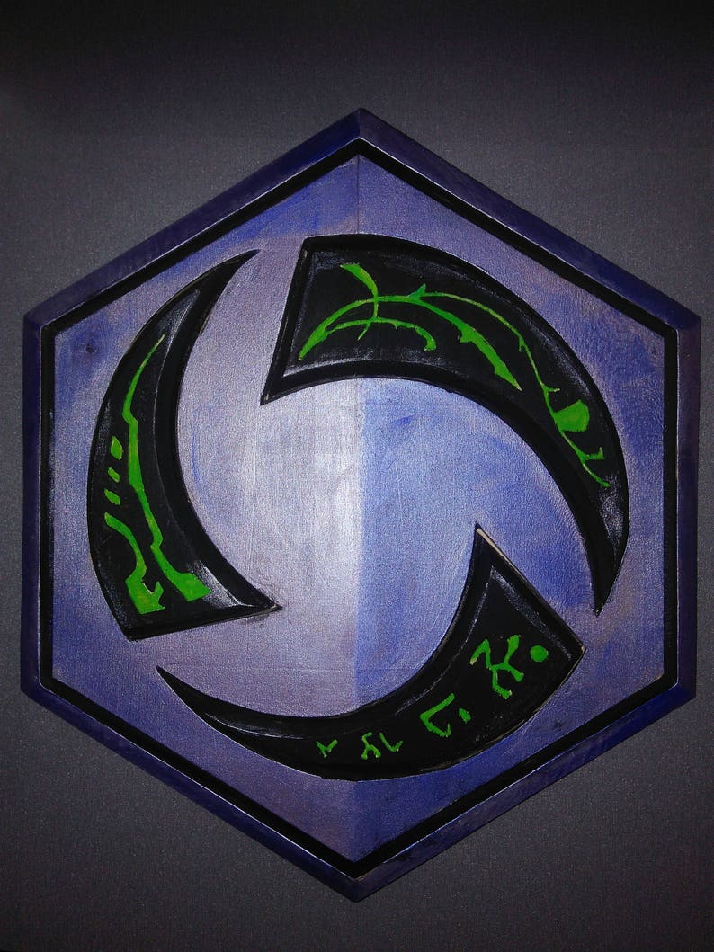 Genji From Overwatch Coming to the Nexus. A Woodcarved Logo - Etsy