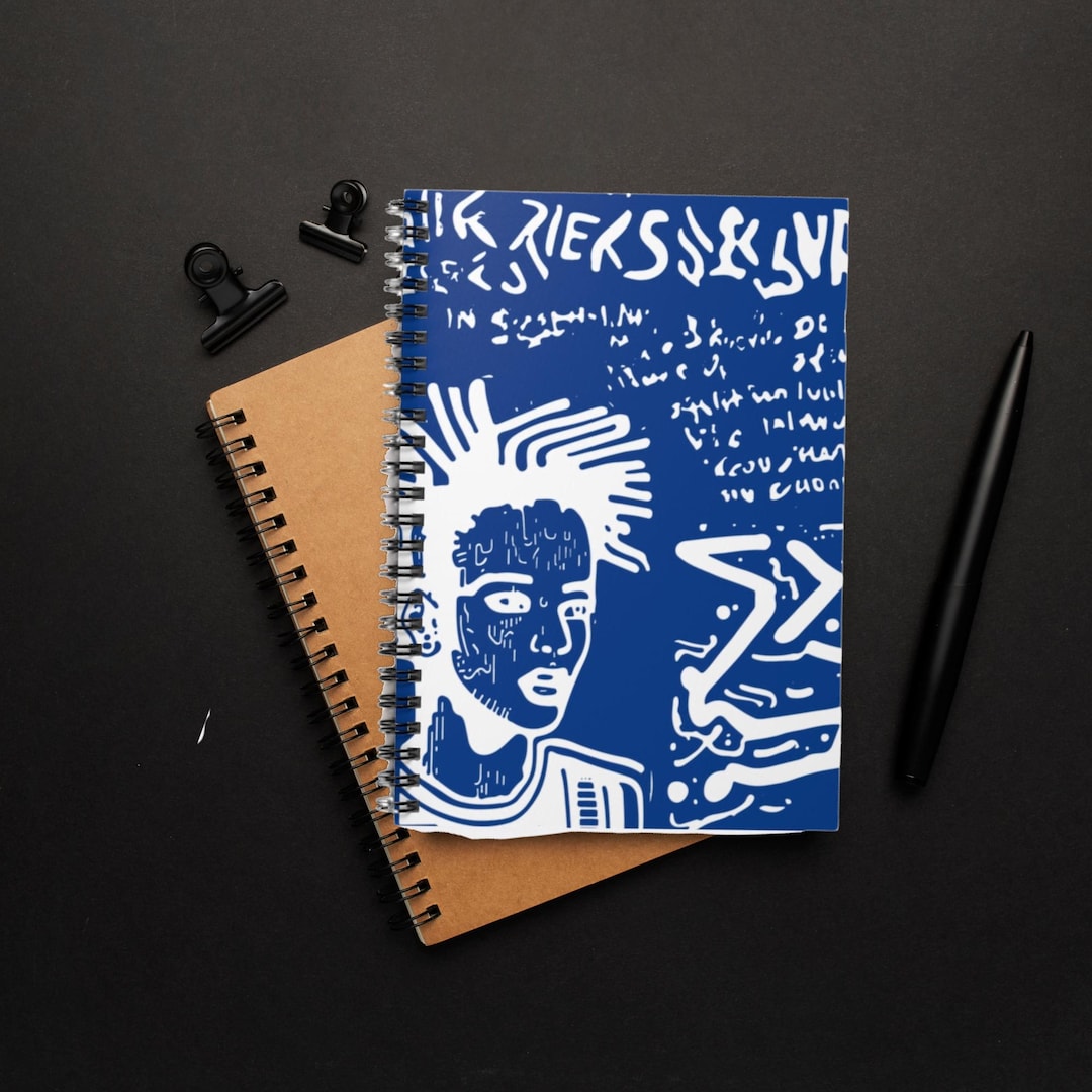 Basquiat Art History Notebook - Ruled Line, Artist Journal, Painting ...