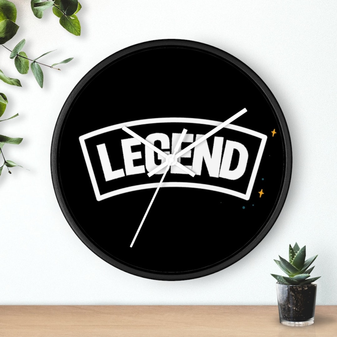Legend Wall Clock/ Legend Clock/ Dad Clock/ Oncle Clock/ - Etsy