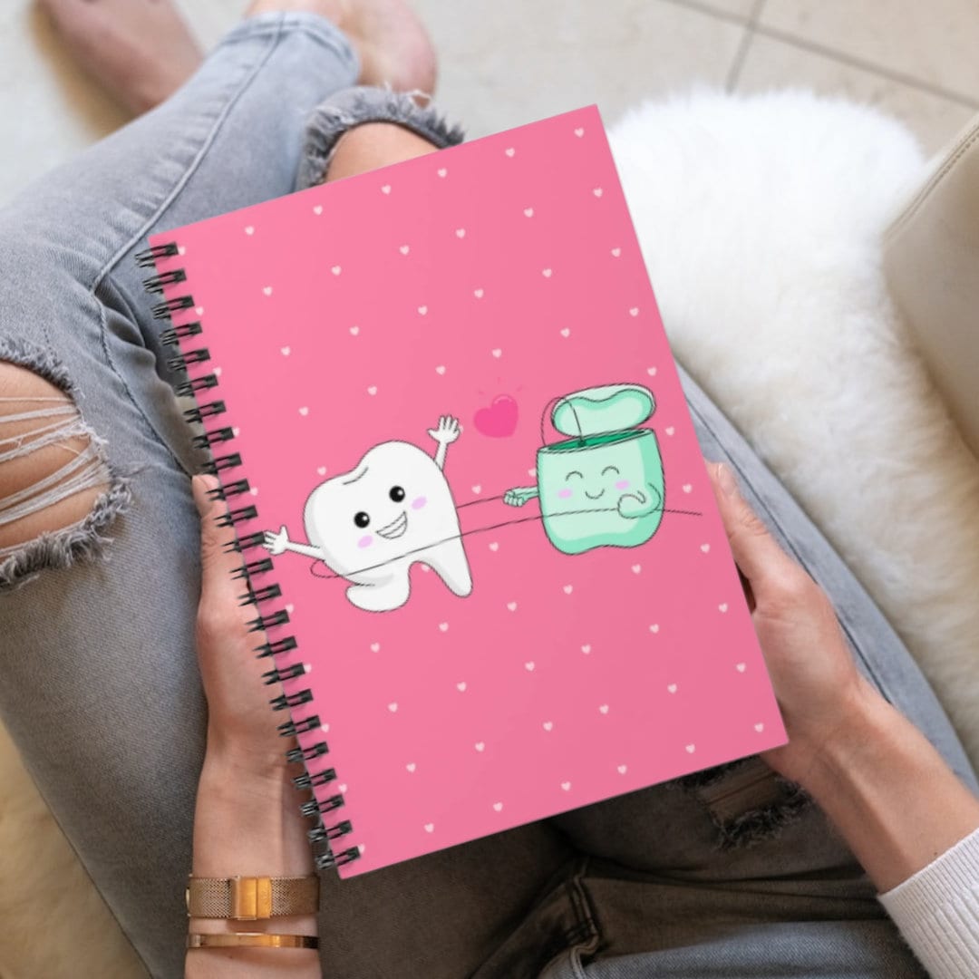 Dental Care Spiral Notebook, Dental Assistant Gift, Dental Hygienist ...