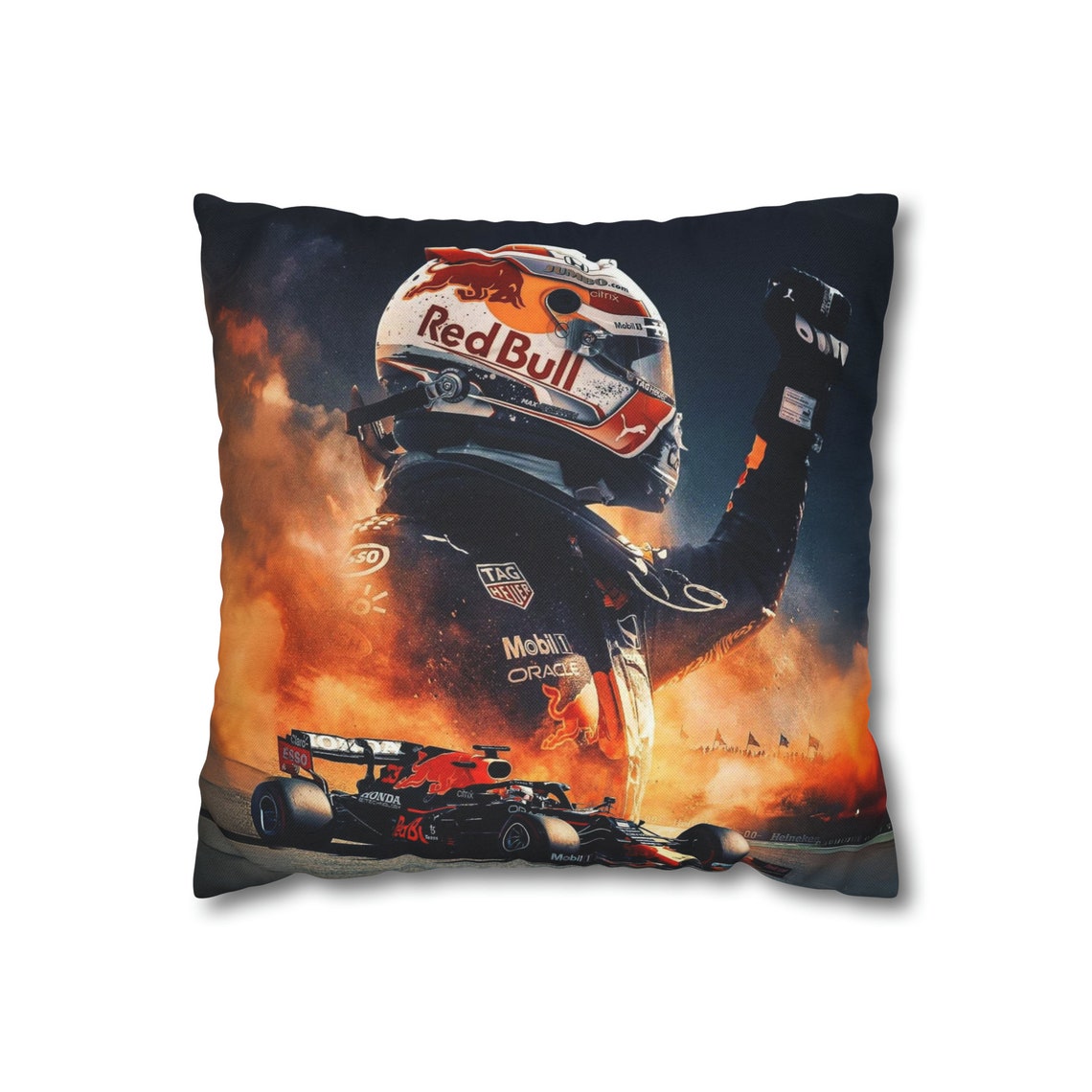 Formula 1 Gift, Formula One Pillow Case, Redbull Racing Team ...