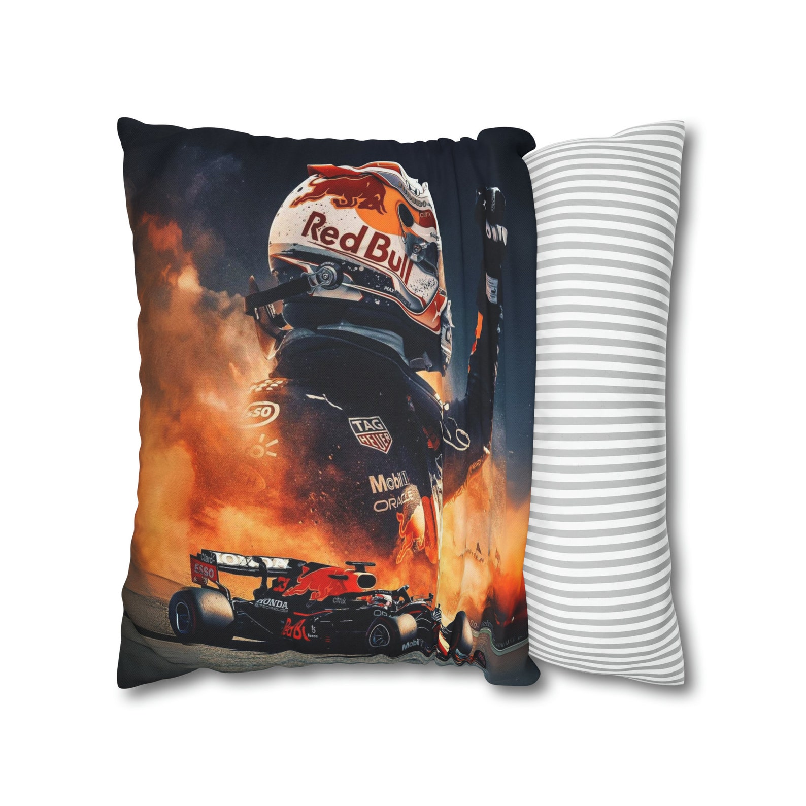 Formula 1 Gift, Formula One Pillow Case, Redbull Racing Team ...