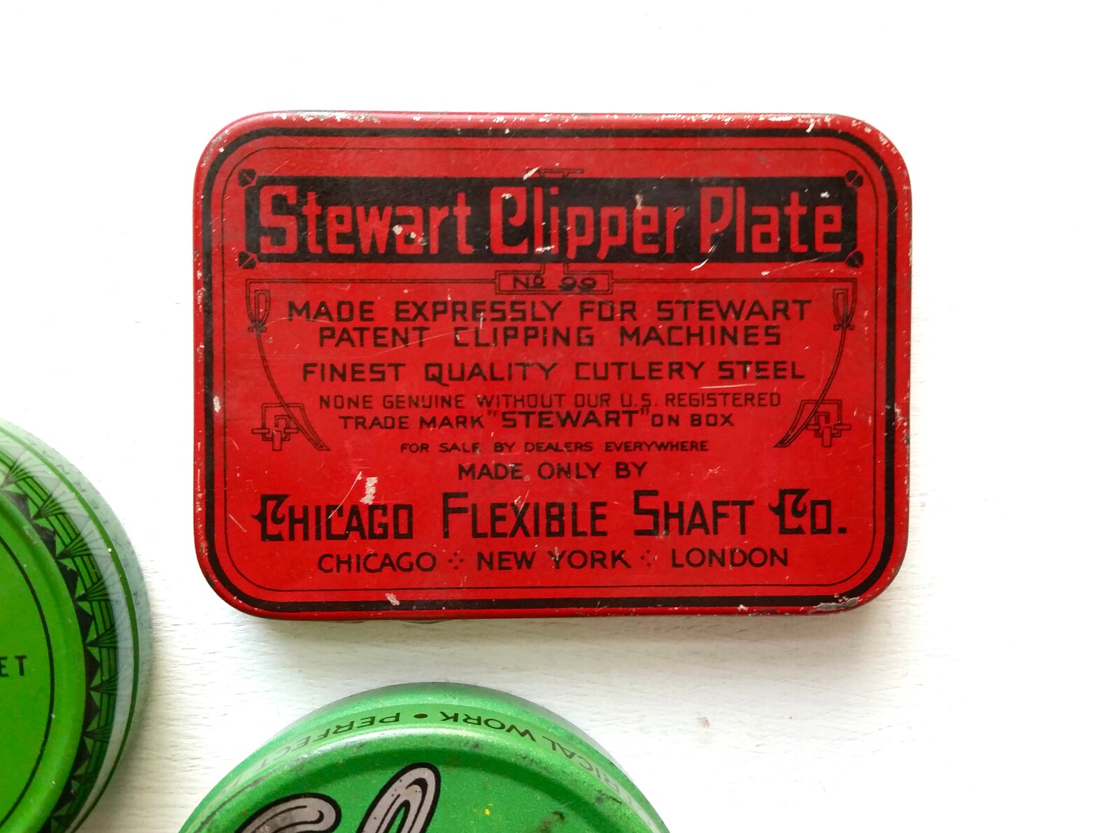 Five Antique Tins . Vintage Tin Containers . Industrial Rustic - Etsy