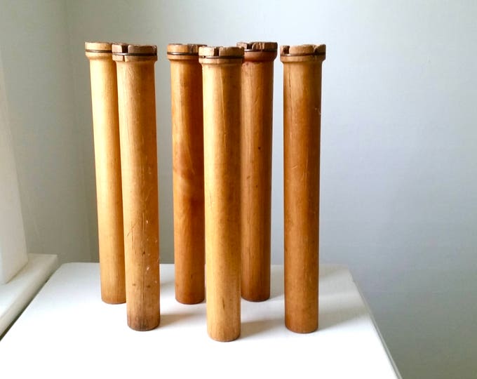 Antique Woolen Mill Bobbin Made in England Wilson Bros. Ltd. - Etsy