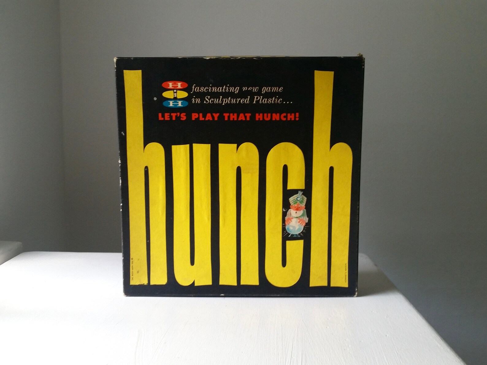 Antique Hunch Board Game . Rare Vintage Hunch Game . Mid - Etsy