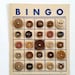 Vintage Buttons . Vintage Bingo Cards . 75 Antique Buttons . Wall Decor ...