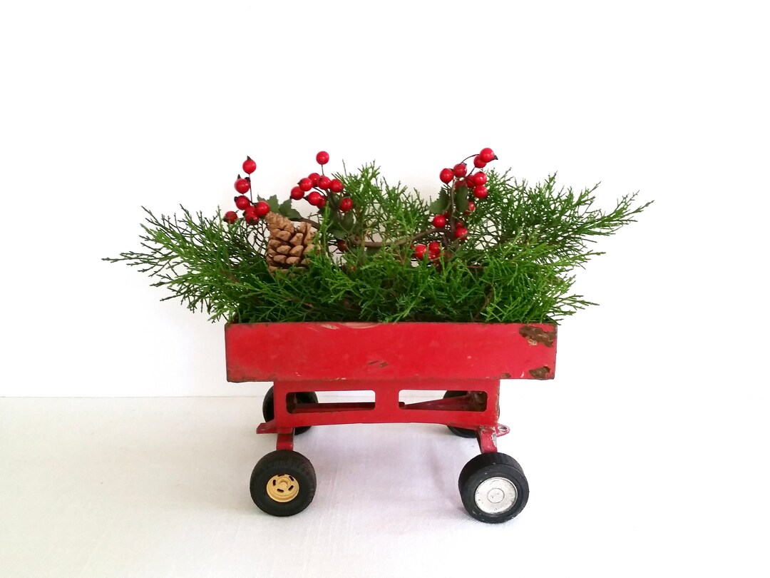 Vintage Toy Grain Hopper . Ertl Red Metal Hopper . Toy Farm - Etsy