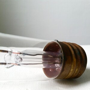 Large Vintage Light Bulb . Large GE Base up Light Bulb . Modern ...