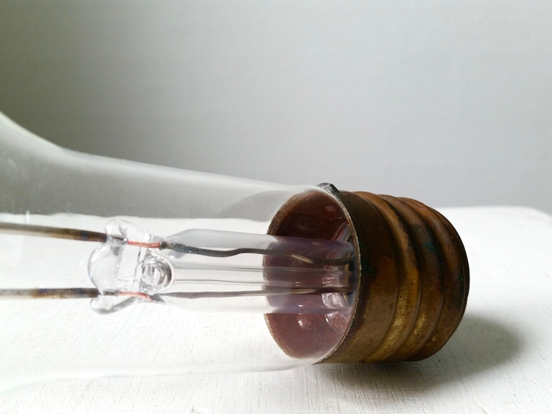 Large Vintage Light Bulb . Large GE Base Up Light Bulb . | Etsy