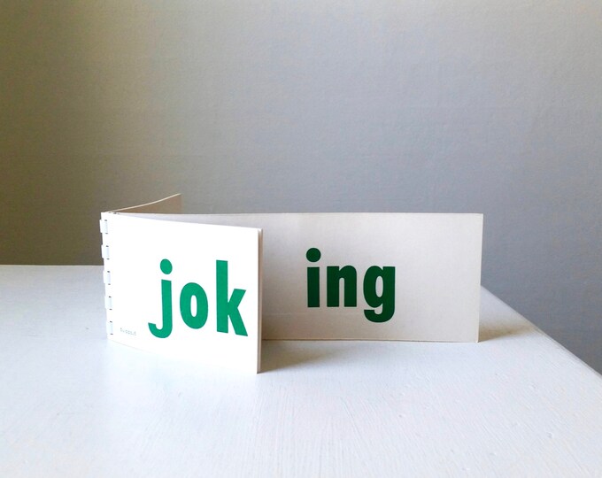 Vintage Flash Cards . Phonetic Word Cards . Home Decor . 1970's 70's ...