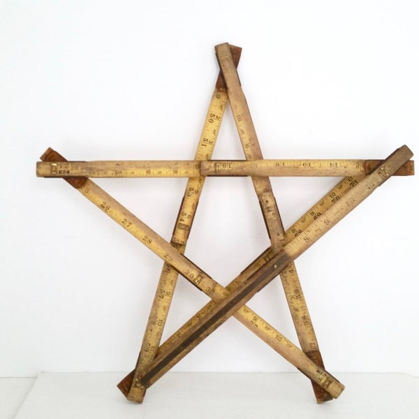 Vintage Wooden Ruler - Etsy