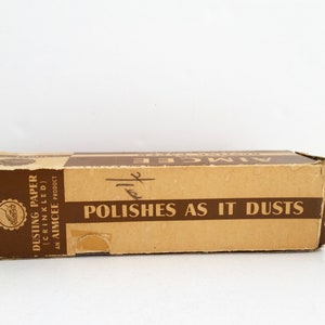 Vintage Aimcee Dusting Paper . Roll of Antique Dusting Paper . Aimcee ...