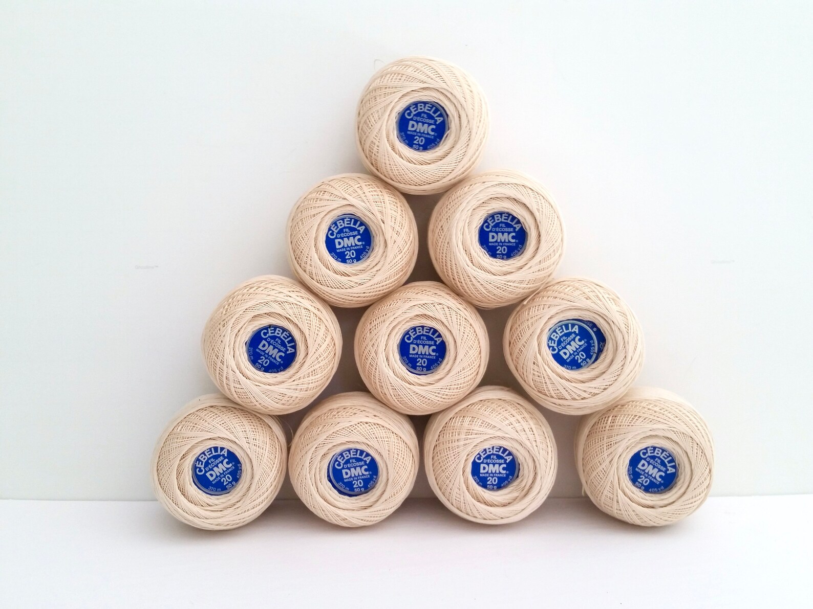 Vintage DMC Crochet Cotton . Original Boxed Set of 10 . | Etsy