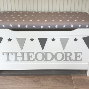 Personalised Toy Box Wooden Toy Box Name Storage Box - Etsy UK